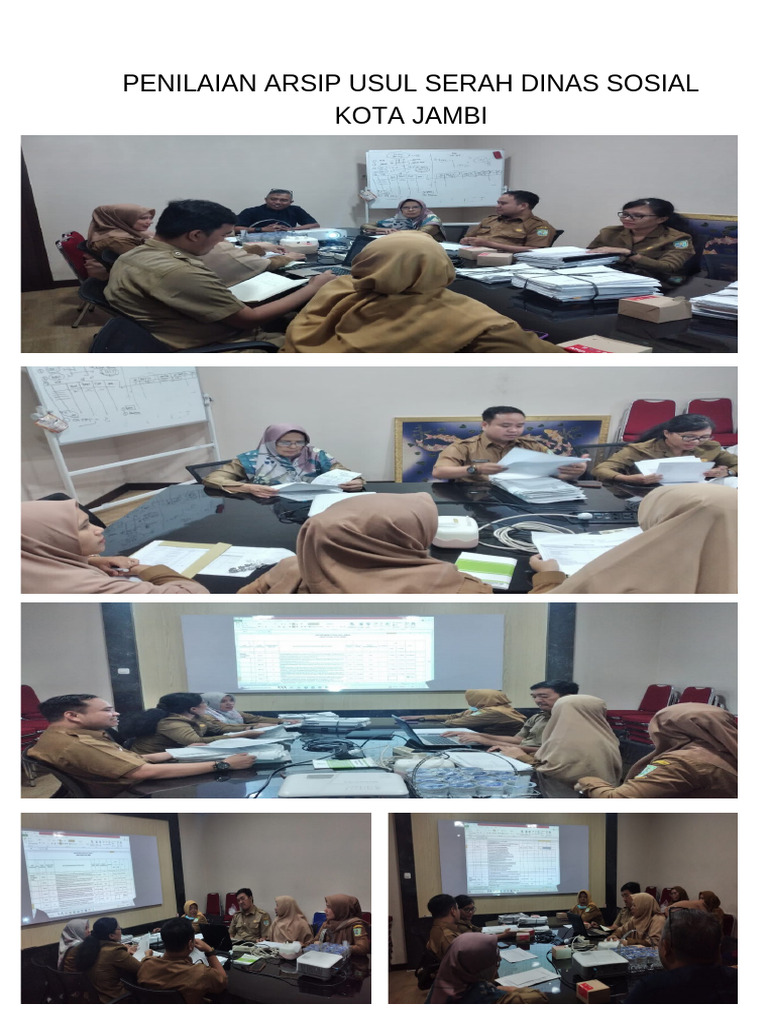 Penilaian Arsip Usul Serah Dinas Sosial Kota Jambi | PDF Penilaian Arsip Usul Serah Dinas Sosial Kota Jambi | PDF