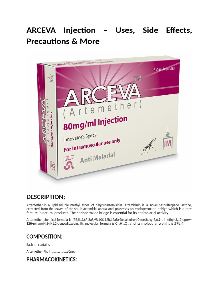 ARCEVA Injection | PDF