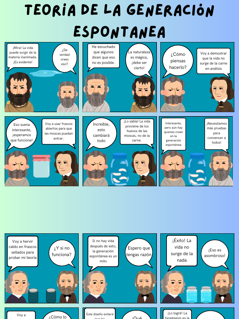 Teoría de La Generación Espontanea | PDF