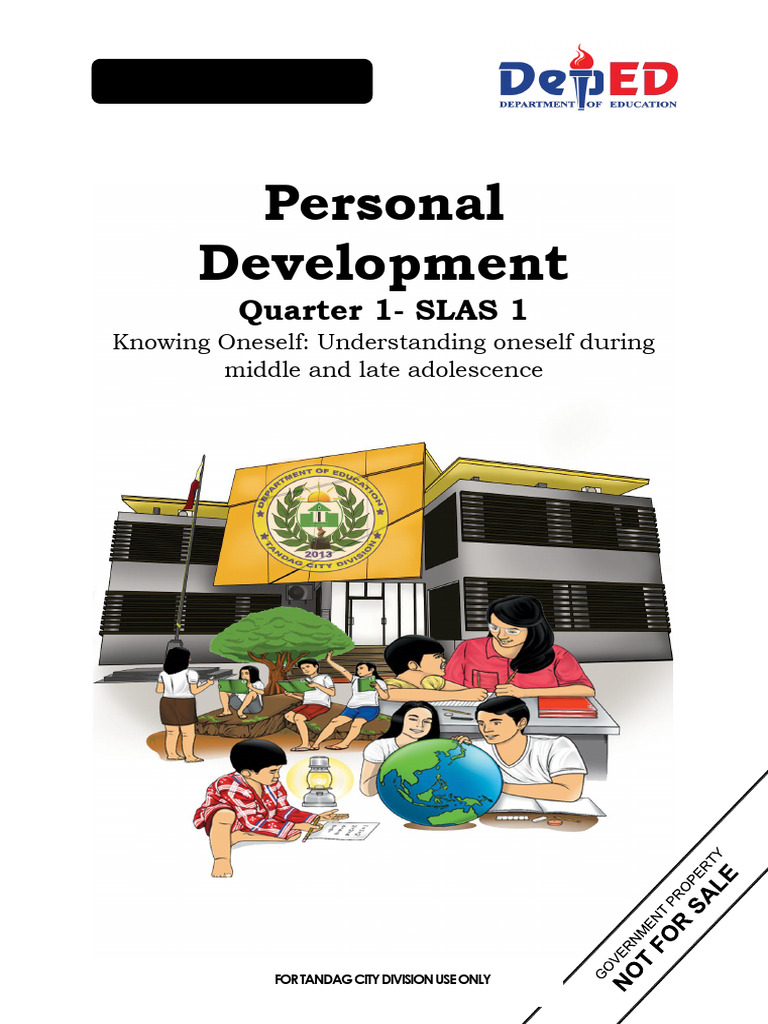 Week 1 Personal Development Slas1 | PDF | Self Concept | Mental Processes