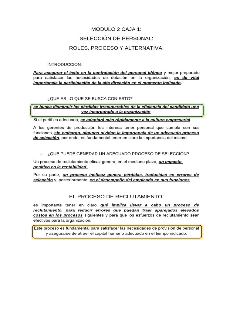 MODULO 2 CAJA 1 | PDF
