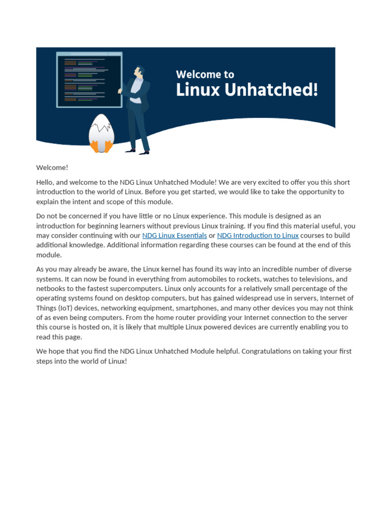 NDG LInux Unhatched | PDF