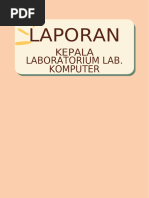 Laporan & Program Kerja Lab Komputer 2021 Cetak | PDF