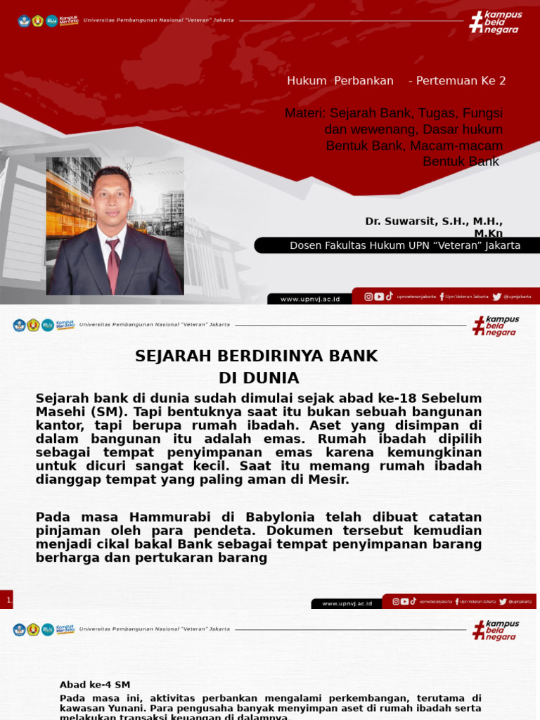 Perbankan Suwarsit Pert-2 | PDF