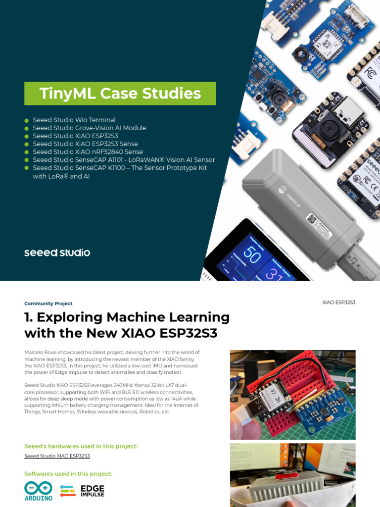 TinyML Case Studies | PDF