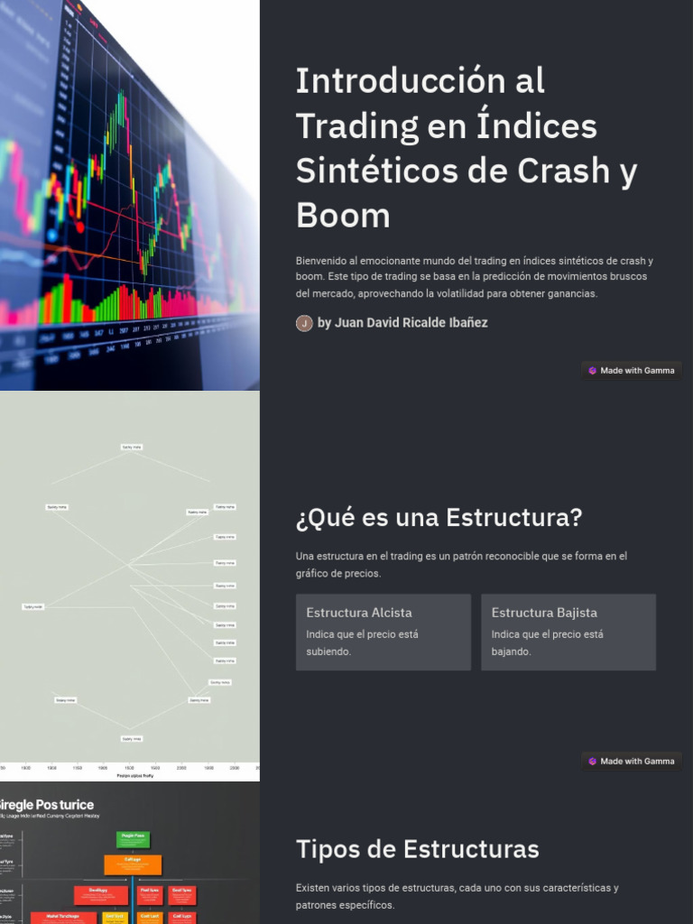 Introduccion Al Trading en Indices Sinteticos de Crash y Boom | PDF