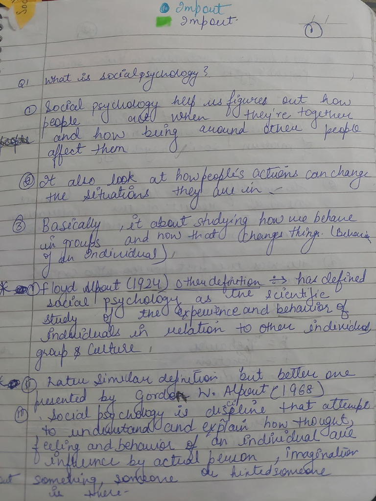 25 Pages Social Psychology Intro To Actor Observer | PDF