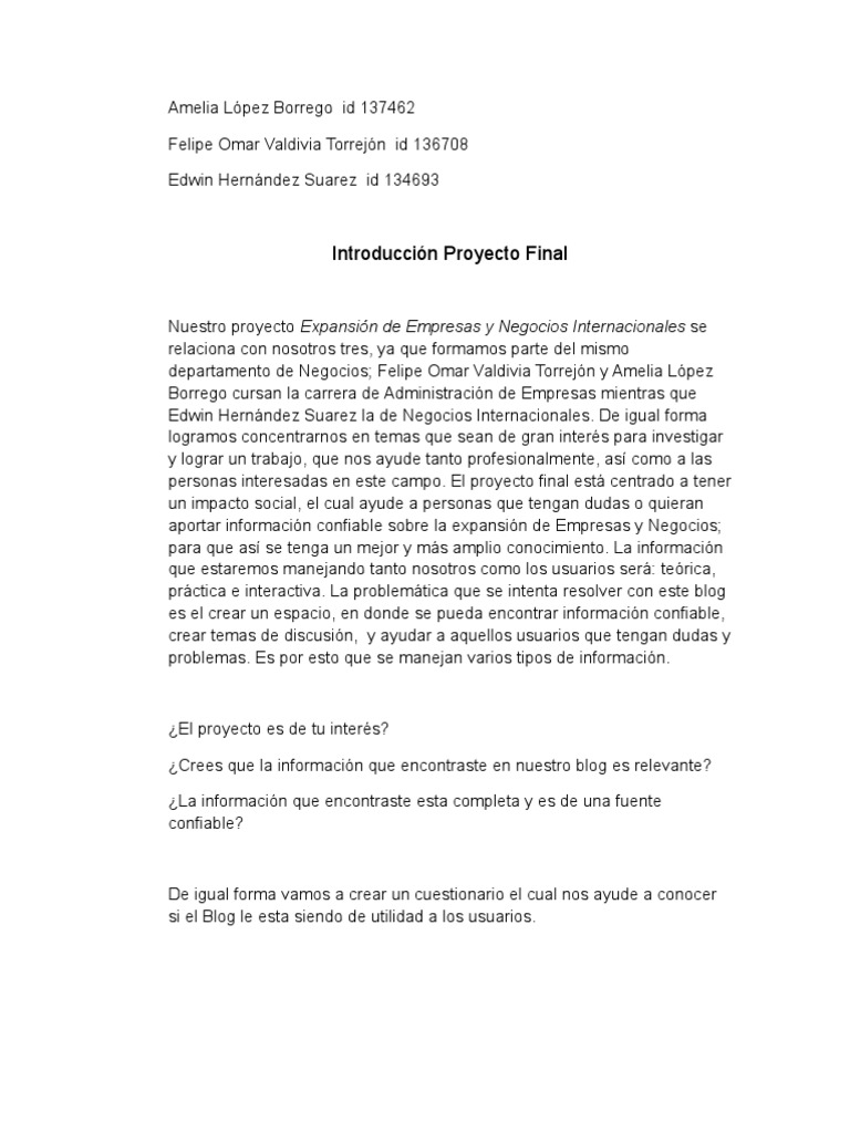 Introduccin Proyecto