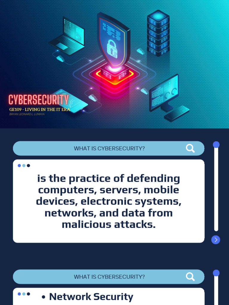 Lesson 4 - Cybersecurity - 2 | PDF