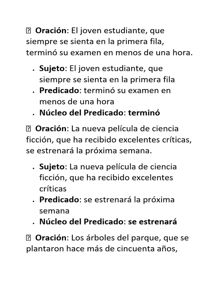 Oración | PDF