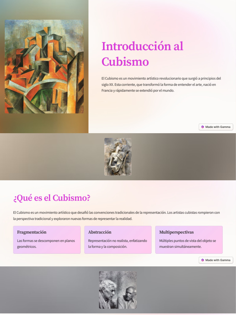 Introduccion Al Cubismo | PDF