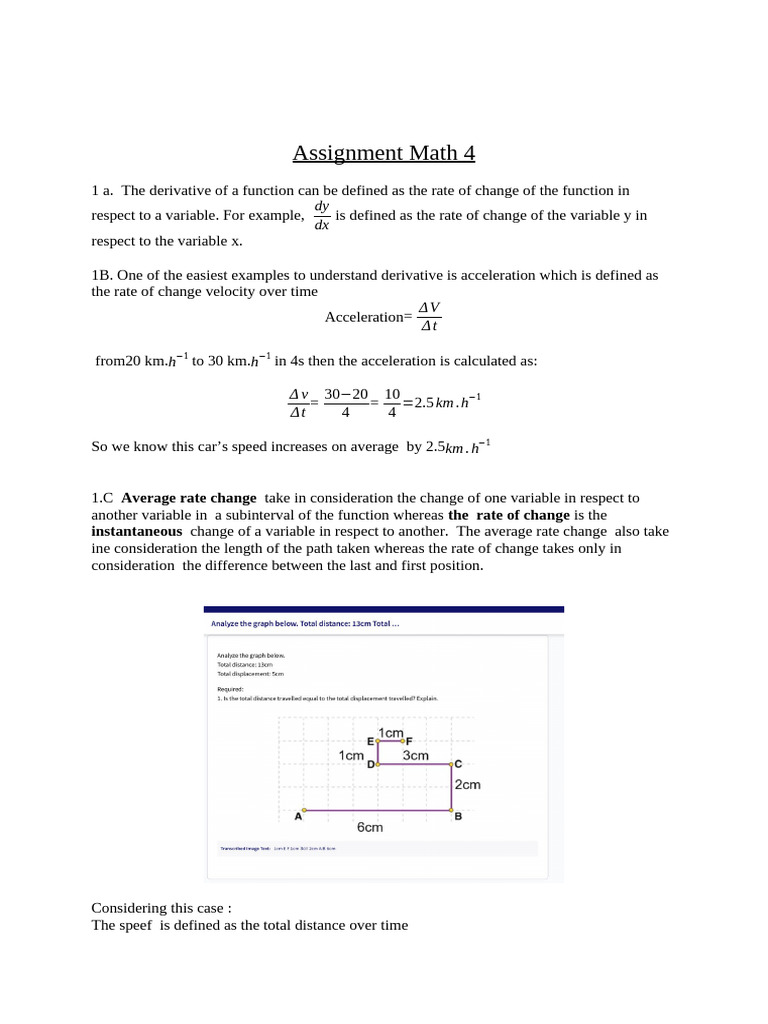 Assignment Math Awa | PDF