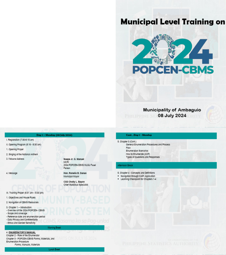 Program For Day 1 | PDF
