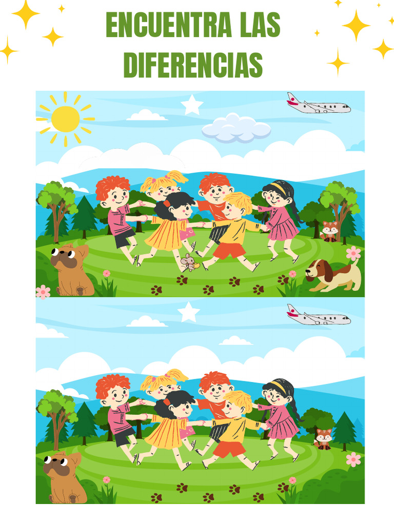 Encuentra Las Diferencias | PDF