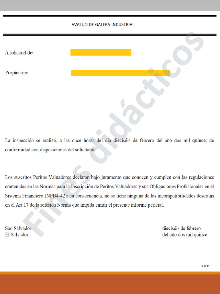 19 - Ej 5 - Galera Industrial | PDF