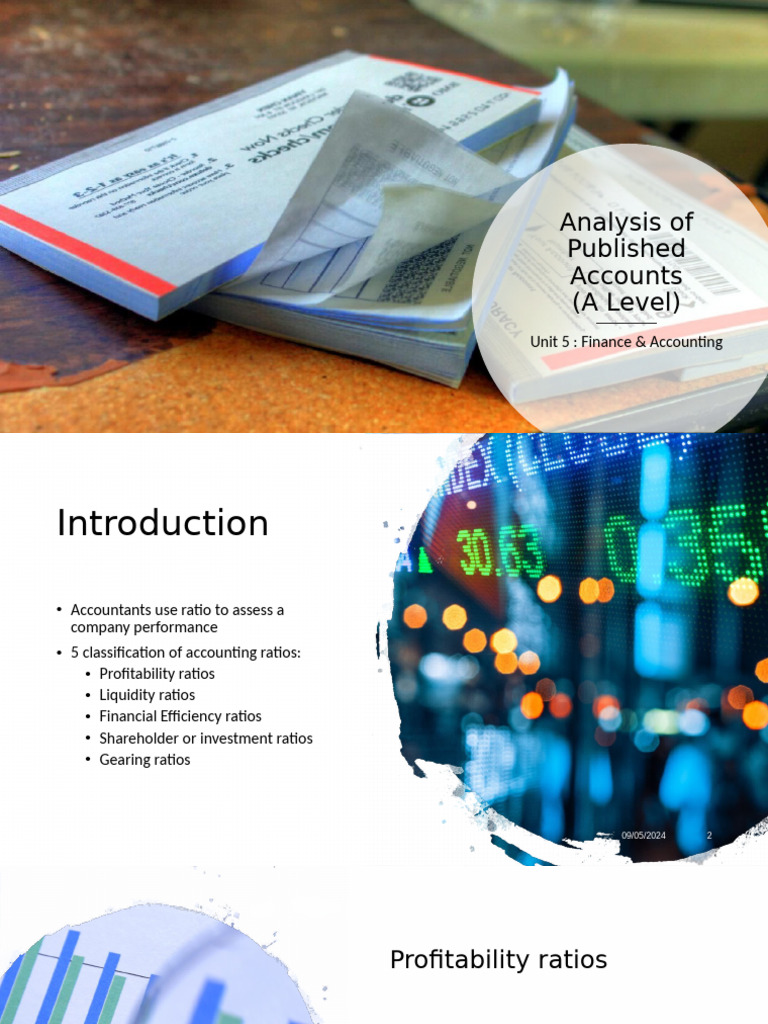 Analysis of Published Accounts | PDF