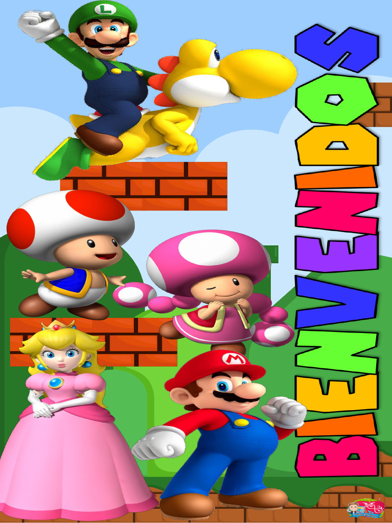? 01 Lona Bienvenidos Mario 3 | PDF