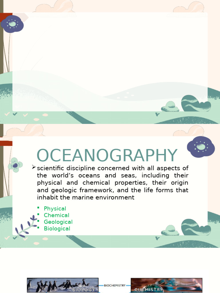 1 - Intro To Oceanography | PDF