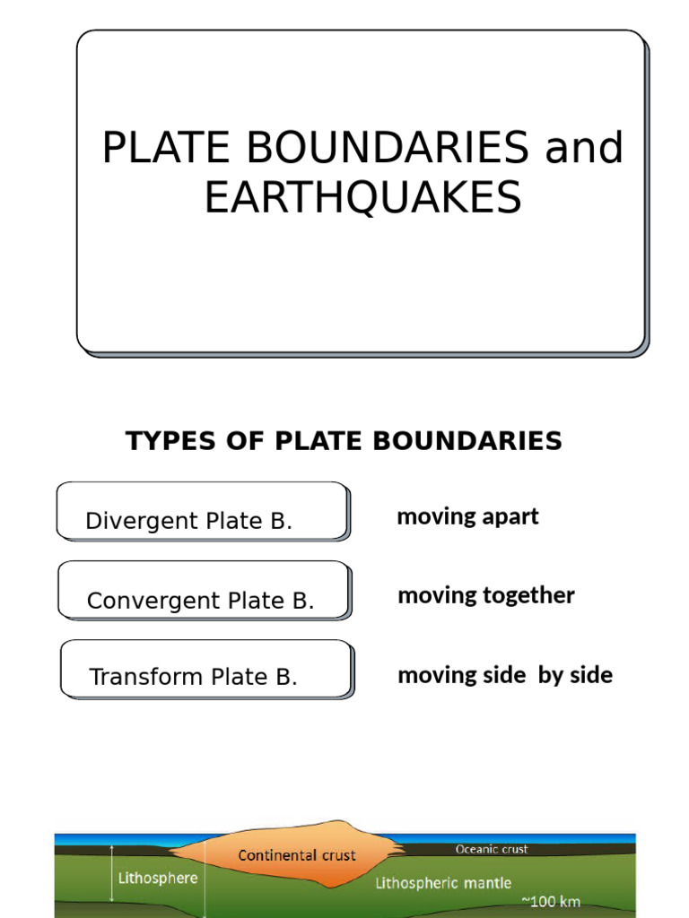 4 Plate Boundaries | PDF