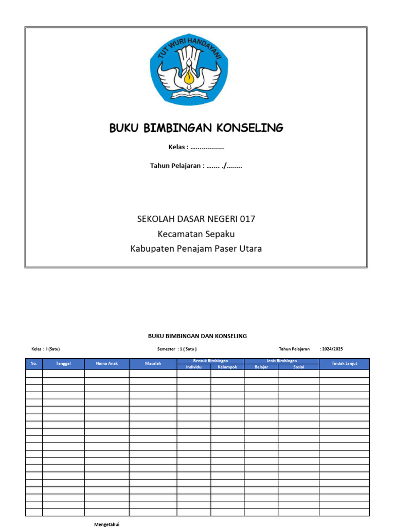 Buku Bimbingan Konseling | PDF