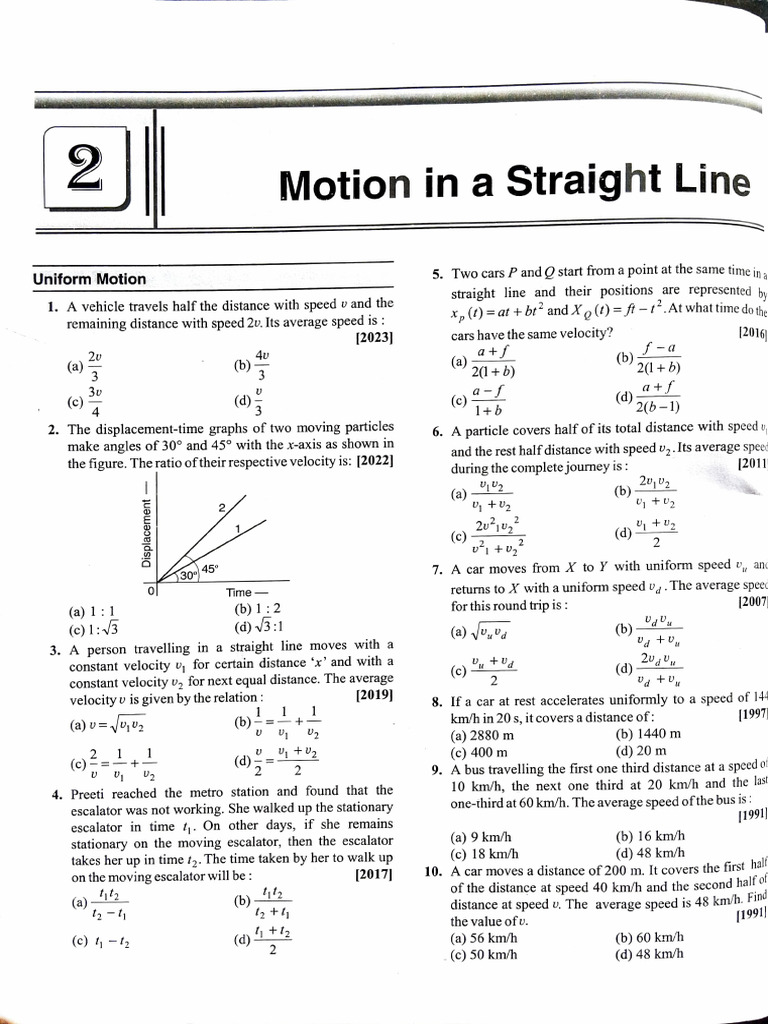Physics For Neet Aspirants of classXI, XII & Dropper 37years (2024-1988) | PDF
