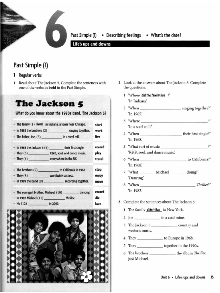 Practice Activities U6 Course 1 | PDF