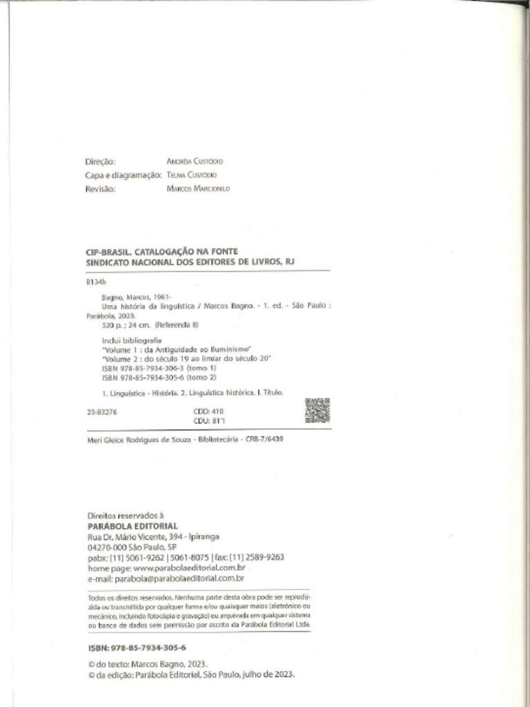 Texto_03_UMA_HISTORIA_DA_LINGUISTICA_Bagno_2023__p.487-508_compressed | PDF