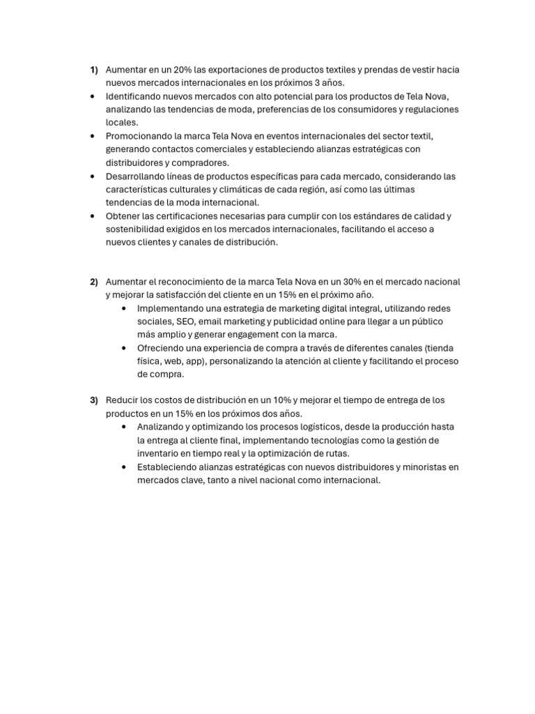 Metas Telanova | PDF