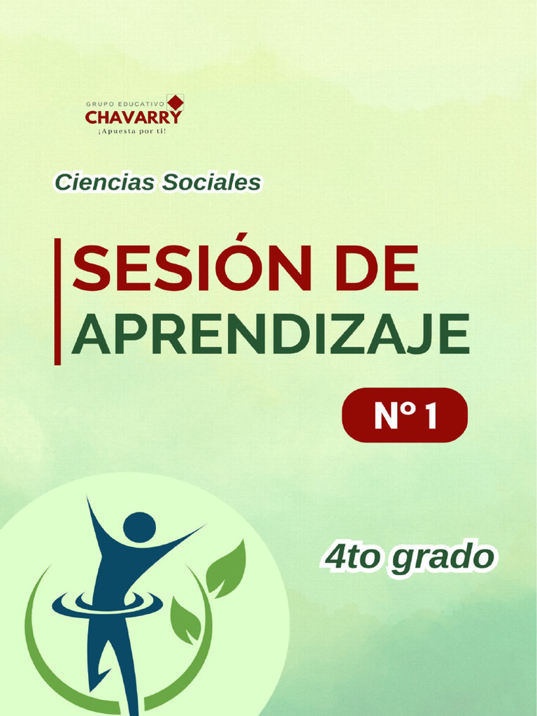 4TO GRADO - SESIÓN N°1 | PDF