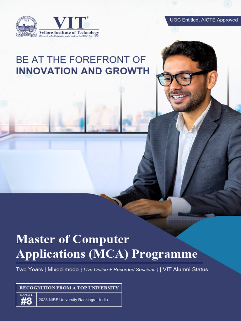 VIT_MCA_Brochure | PDF
