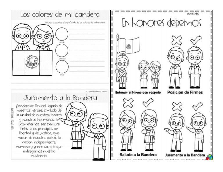 Actividades día de la bandera | PDF
