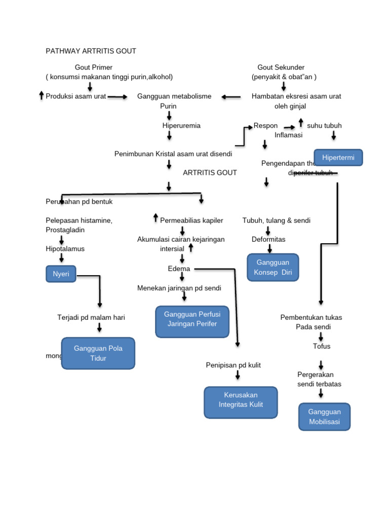 Pathway Artritis Gout | PDF