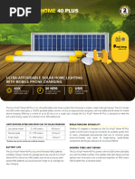 Sun King Solar Products Overview | PDF | Photovoltaic System | Solar Power