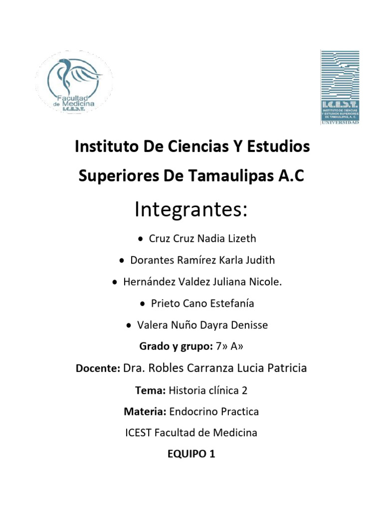 Historia Clinica 22 de Agosto | PDF