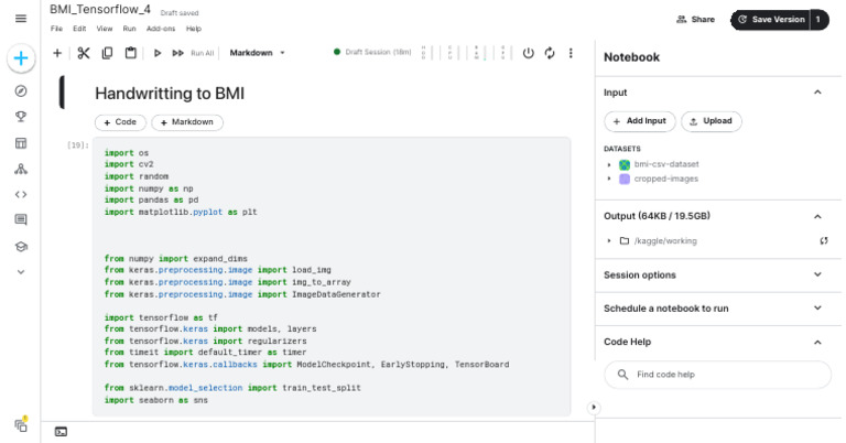 BMI - Tensorflow - 4 - Kaggle | PDF