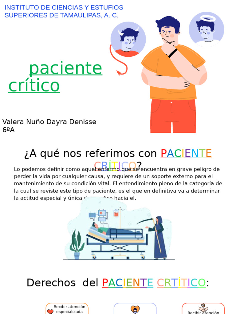 Bioética en El Paciente Crítico - Terminado | PDF