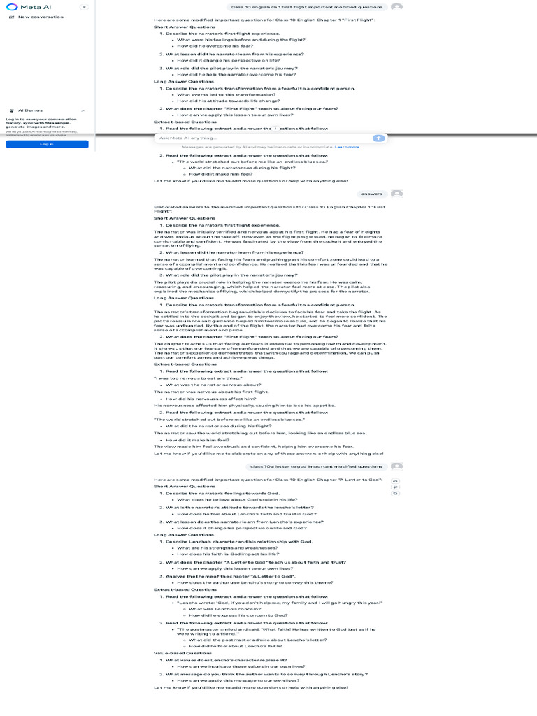 Meta AI Eng Letter To Go Questions | PDF