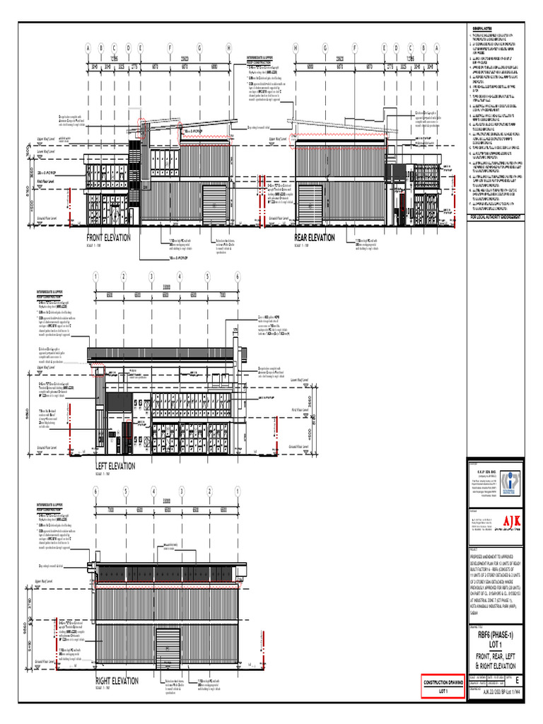 05 - KKIP - RBF6 - Building Plan - Lot 1 - Construction Drawing - E ...
