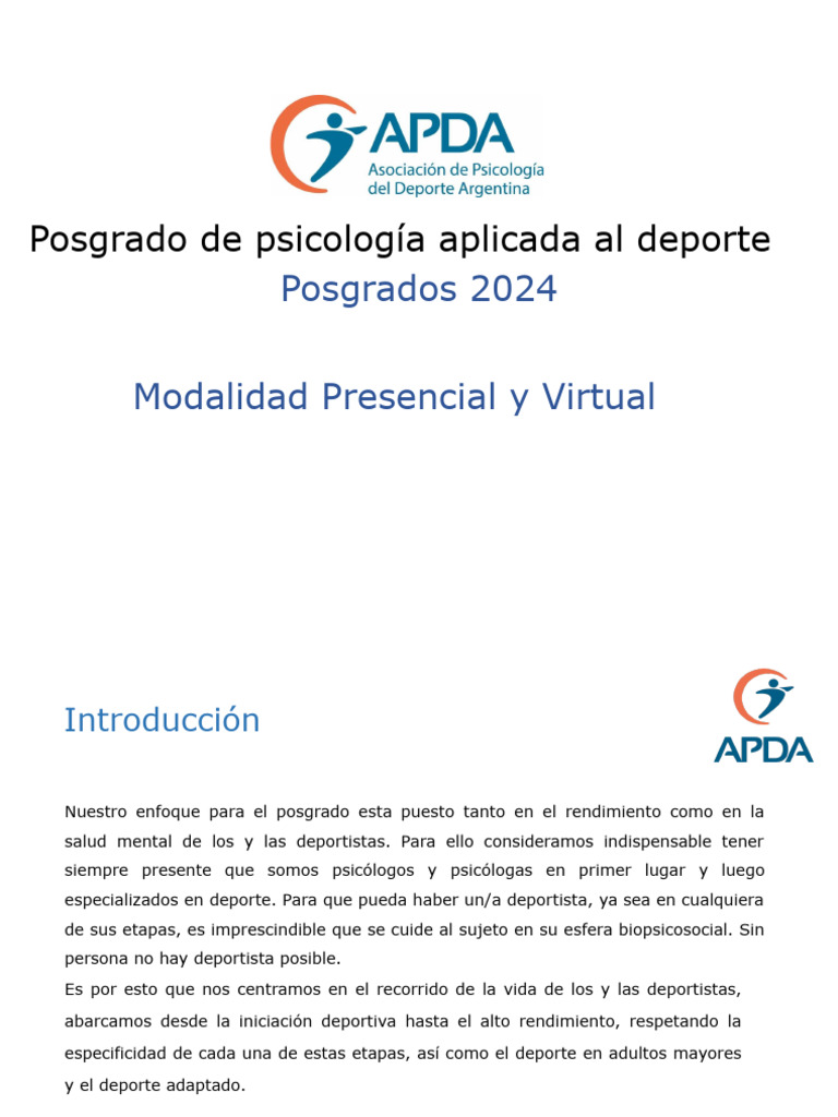APDA Programa2024 - Comision Evelyn Bisceglia | PDF