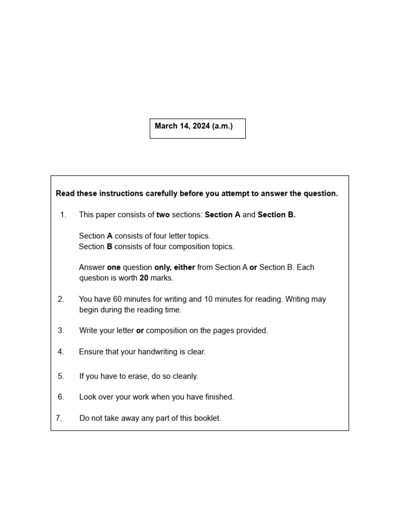 Final Mock 2 2024 English Paper 2 Pdf