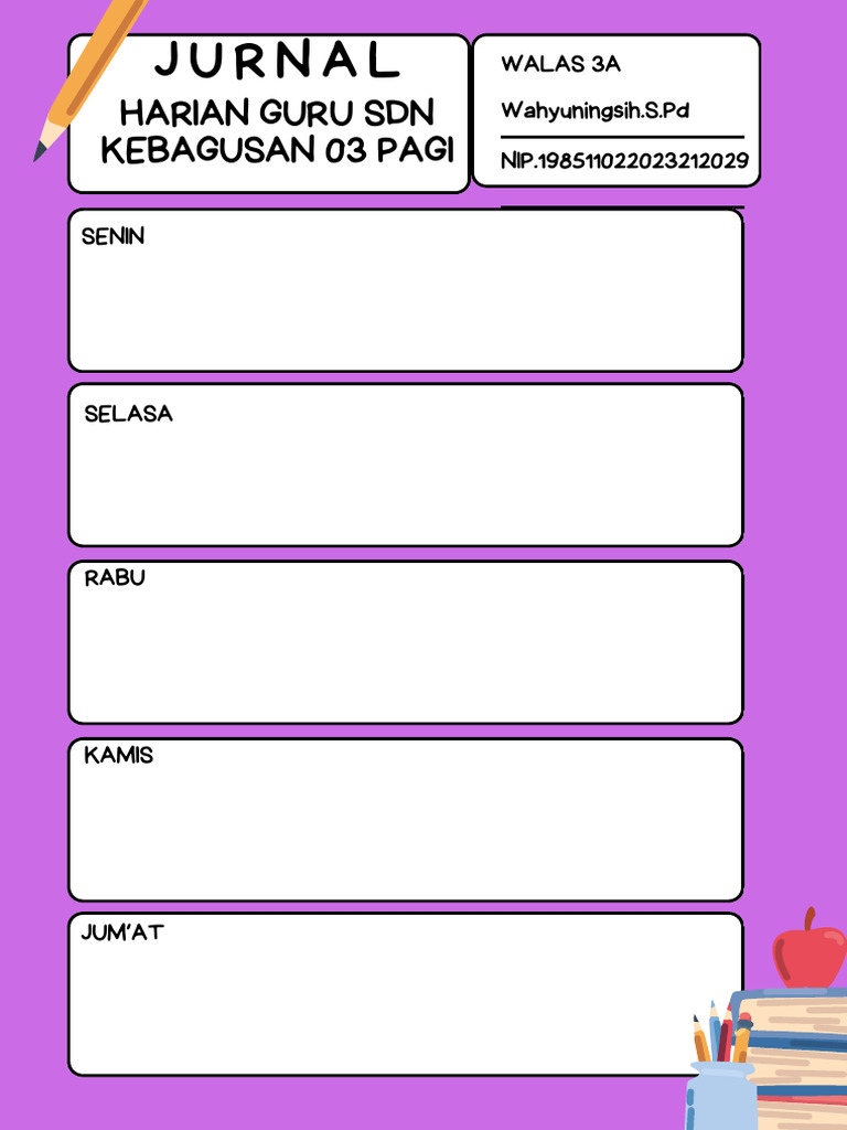 Jurnal Guru 3a | PDF