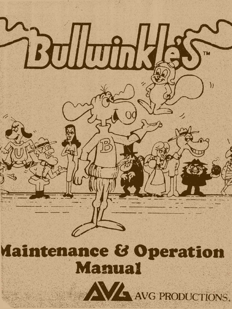 Bullwinkles 1984 Manual | PDF