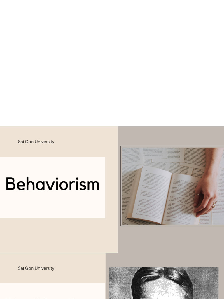 Behaviorism | PDF