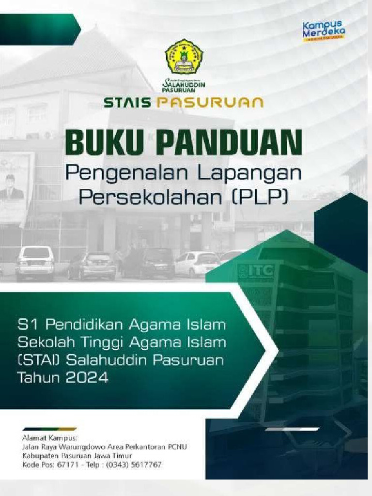 Buku Pedoman PLP PAI 2024 | PDF
