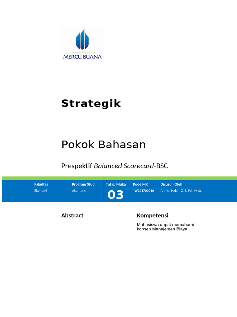 MBS - Pertemuan 3 | PDF
