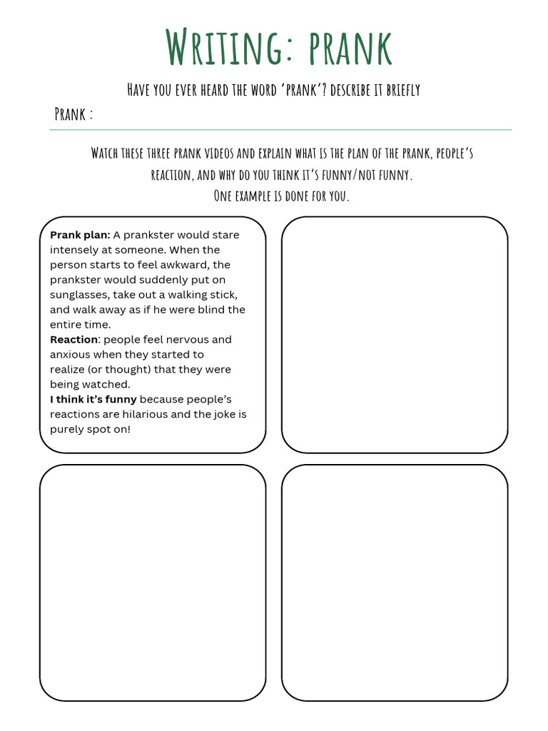 Richard - Writing - Let's Have Fun | PDF