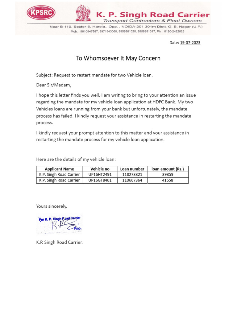 HDFC Application | PDF