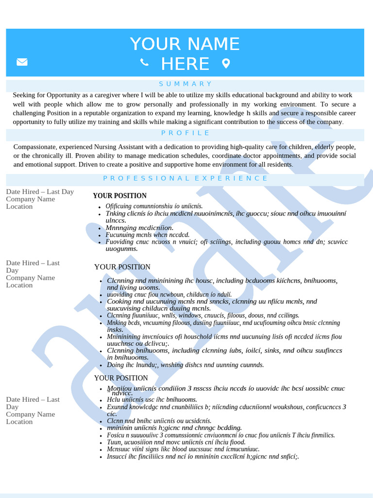 Resume For International | PDF