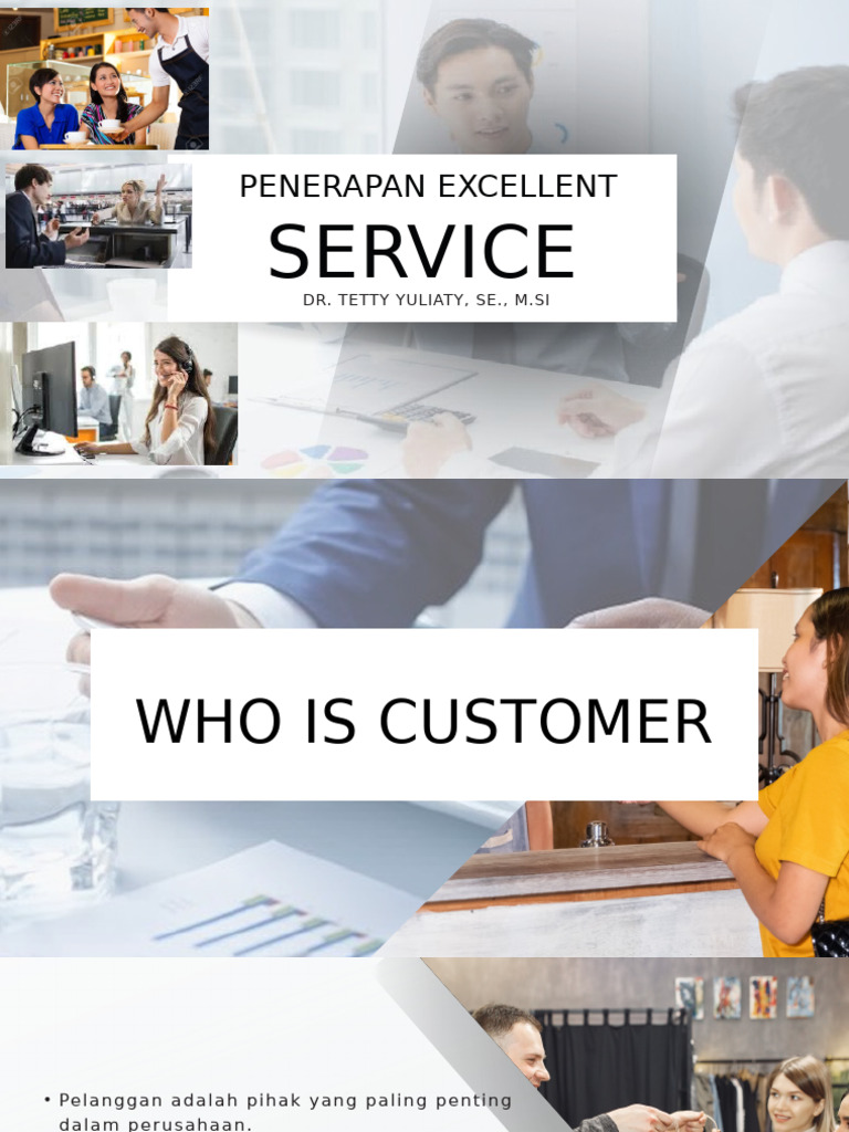 Service Excellent New | PDF | Human Communication | Information Science