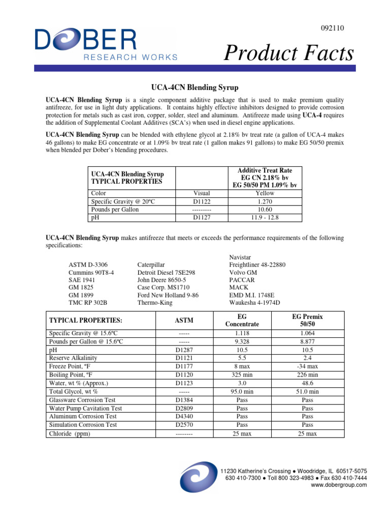 UCA-4CN Product Sheet | PDF